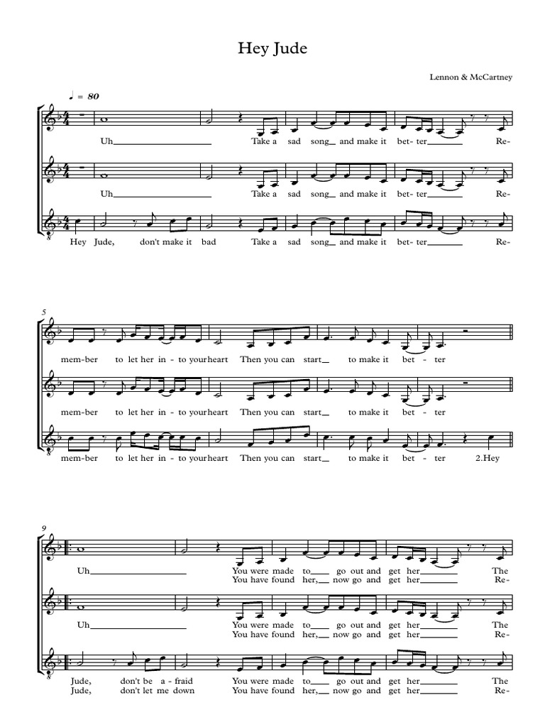 Hey Jude | PDF