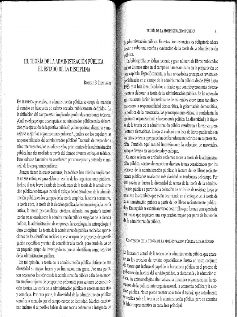 Denhardt (1990) | PDF
