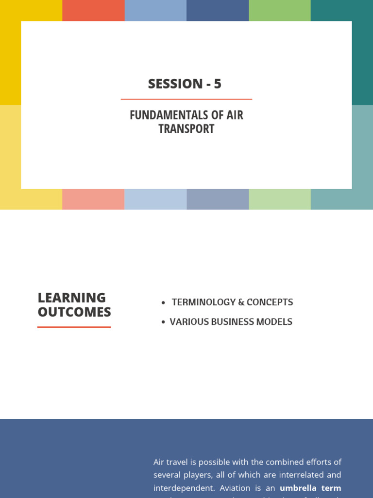Overview of Air Transport Types | PDF | Low Cost Carrier | Airlines
