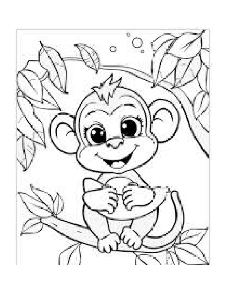 Chango Colorear | PDF