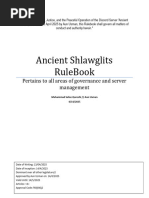 SCP Site Roleplay Rulebook Overview | PDF