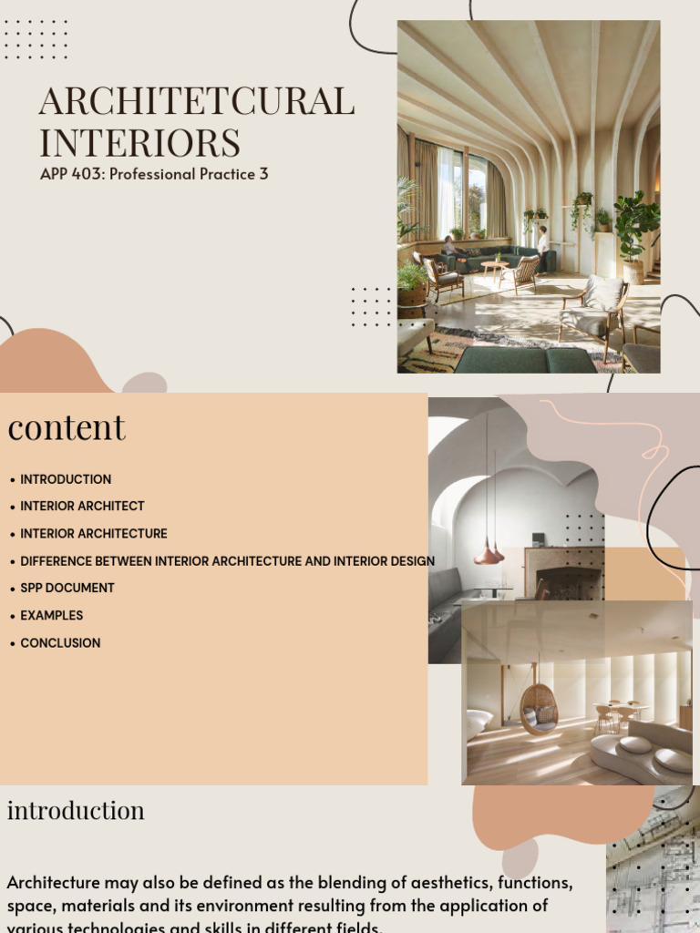 1 ARCHITECTURAL INTERIORS Ref2 | PDF | Interior Design | Computer Aided ...