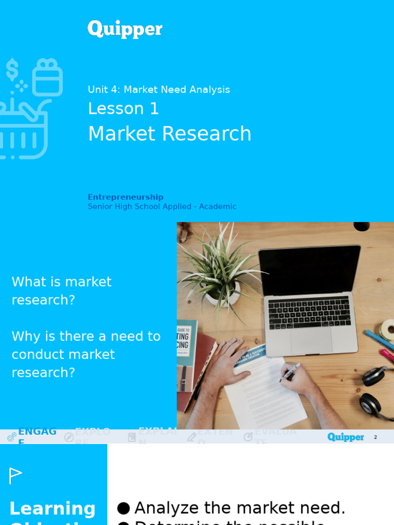 ENT PS Unit4 Lesson1 Final | PDF | Marketing Research | Marketing