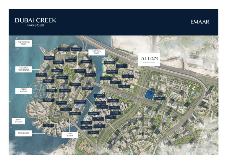 Altan DCH Masterplan Map | PDF