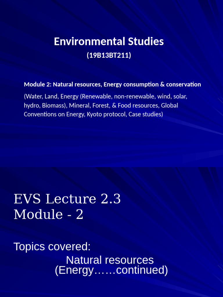 EVS Audit Module 2.3 | PDF | Opec | Petroleum