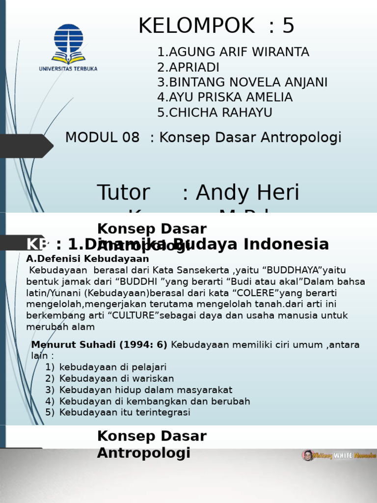 Konsep Dasar Ips Modul 8 | PDF