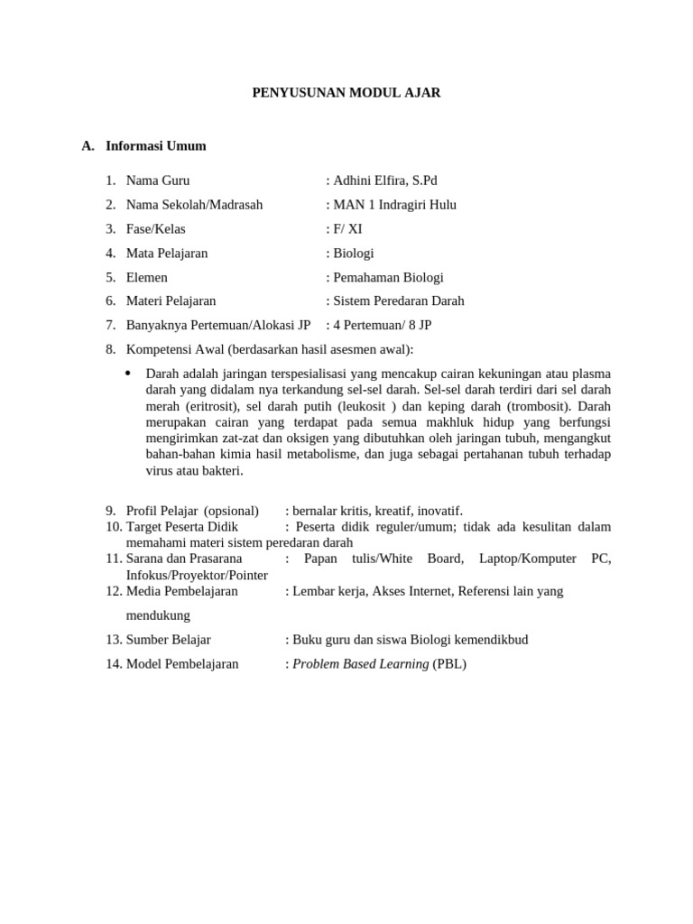 LKPP PENYUSUNAN MODUL AJAR-2 | PDF