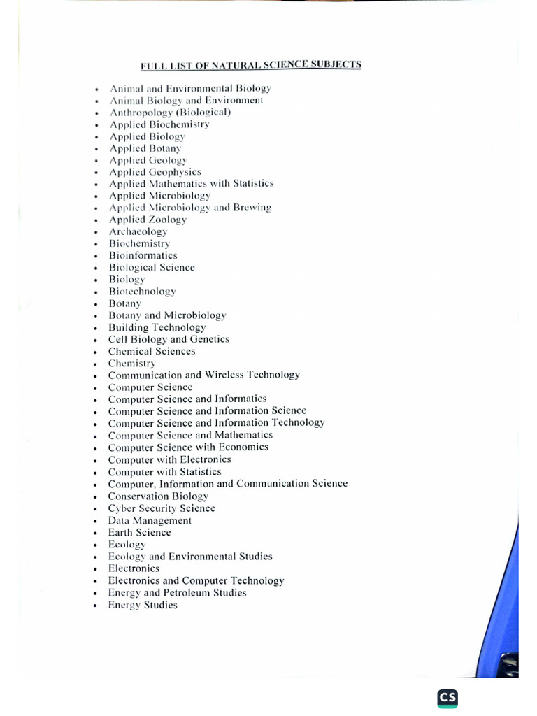 JST Eligible Degrees | PDF