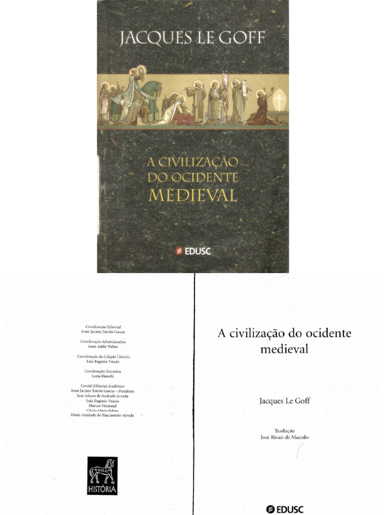 1º Texto - Le Goff - Parte 1 - Civilização Do Ocidente Medieval ...