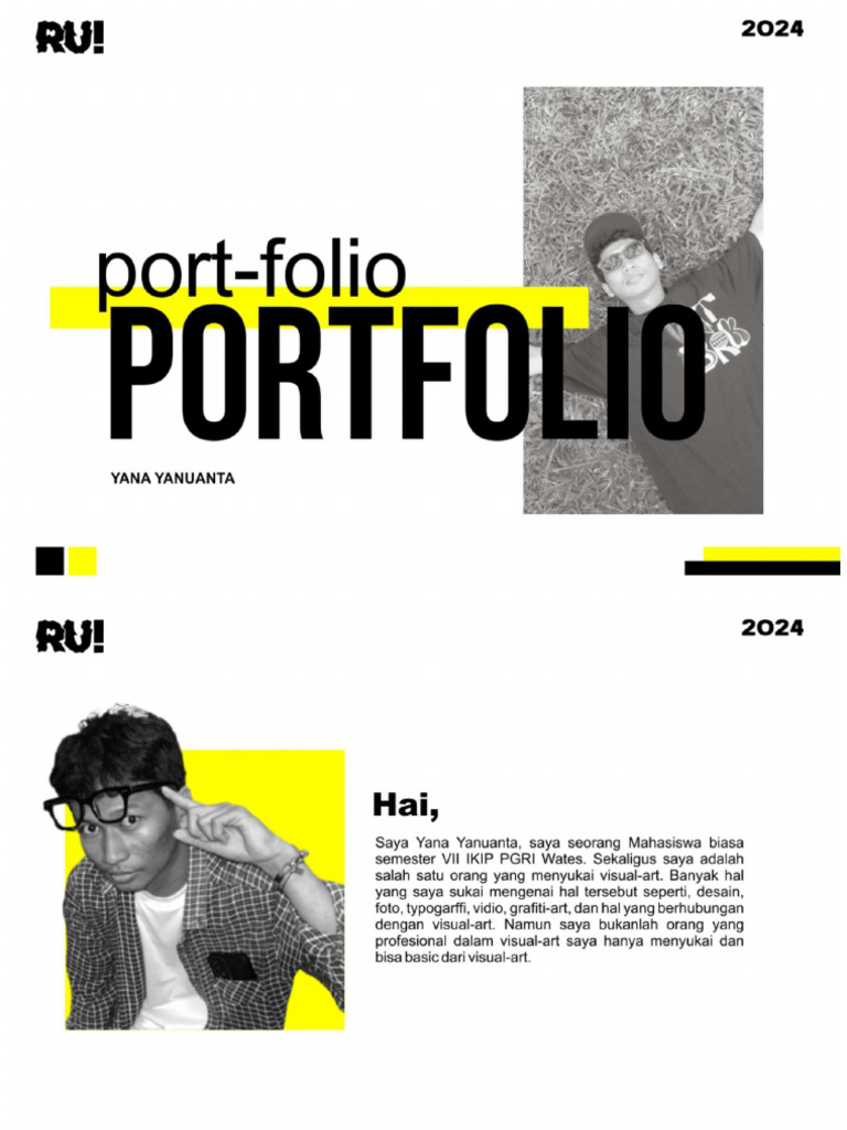 Portfolio Contoh | PDF