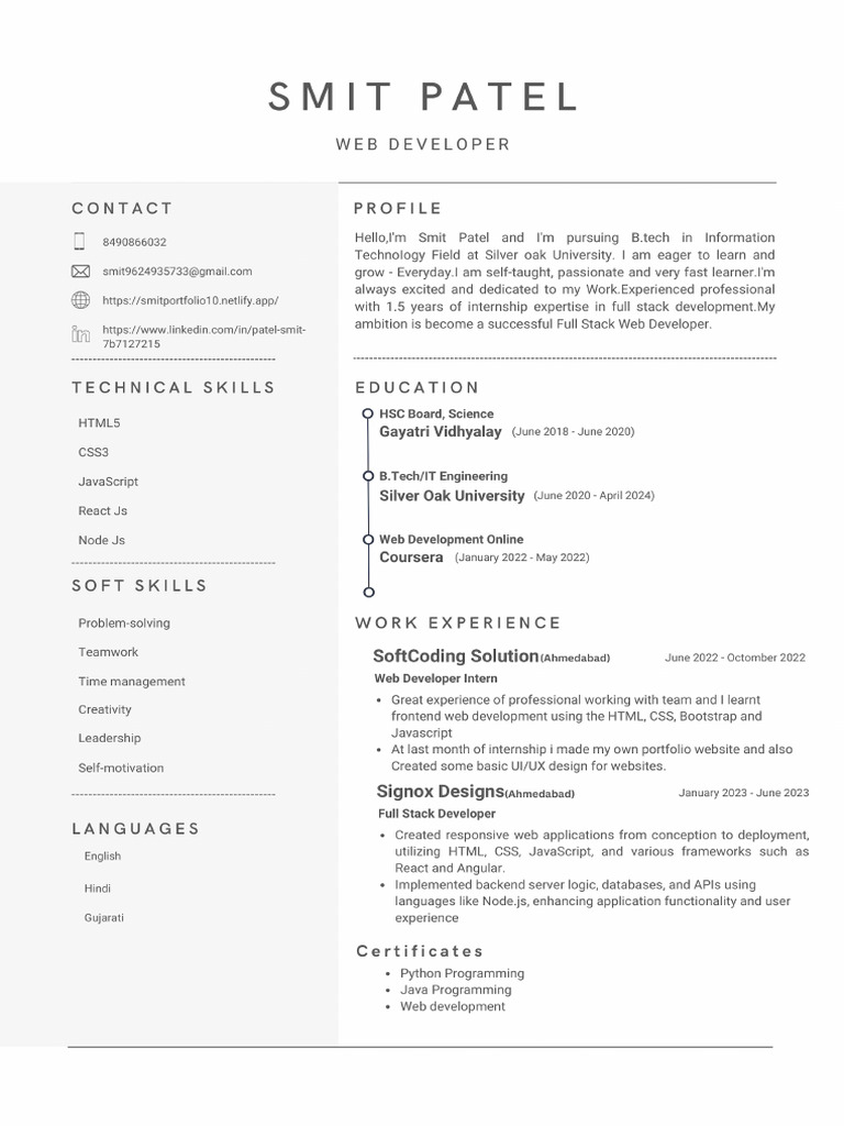 My Resume | PDF