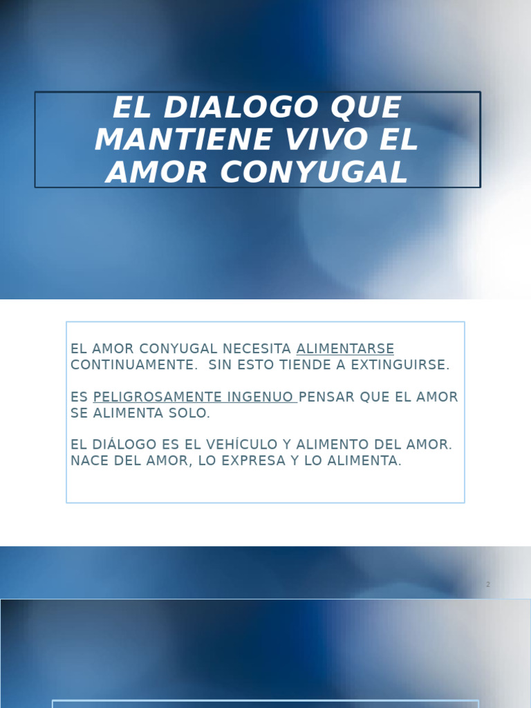 Como Debe Dialogar La Pareja | PDF | Amor | Sicología