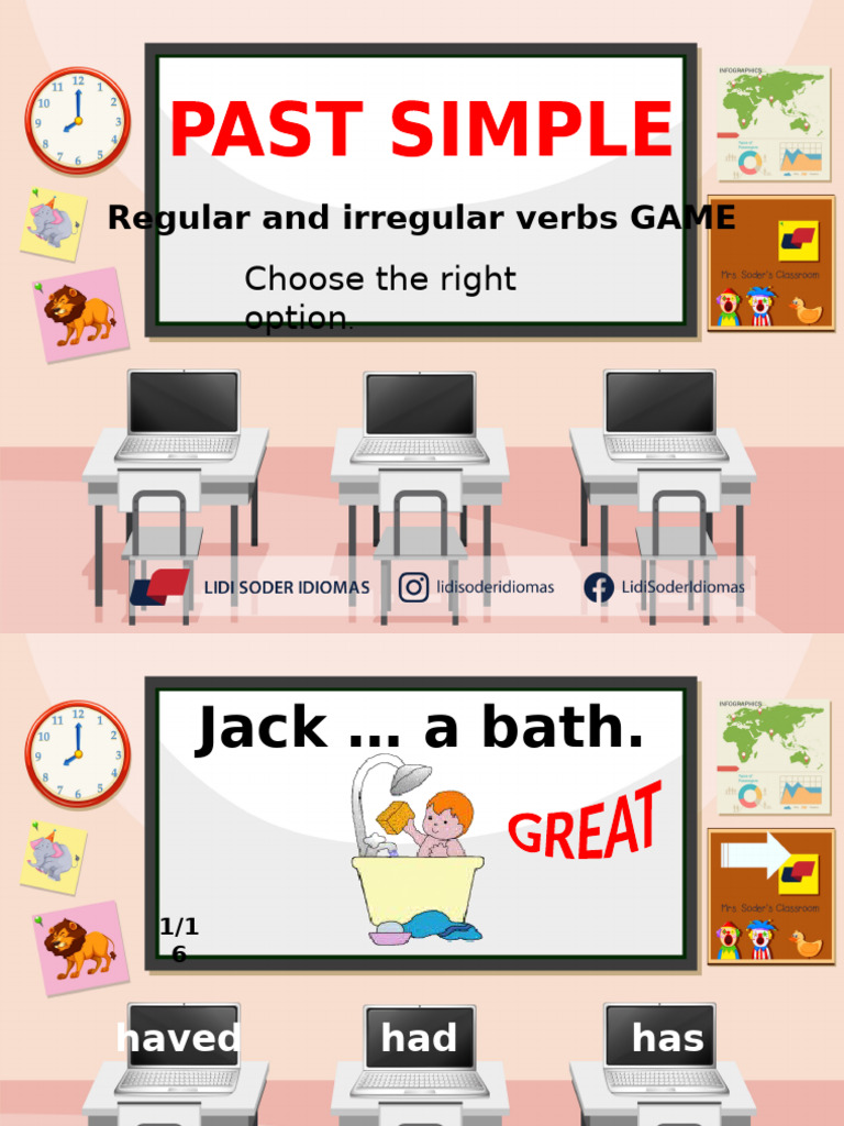 Past Simple Game | PDF