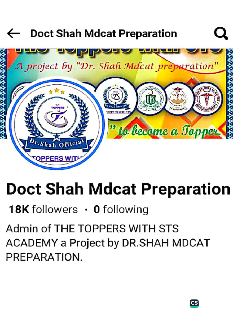 Dr. Shah's MDCAT Preparation Guide | PDF