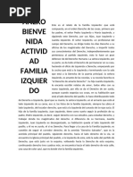 Actividad La Familia Izquierdo | PDF