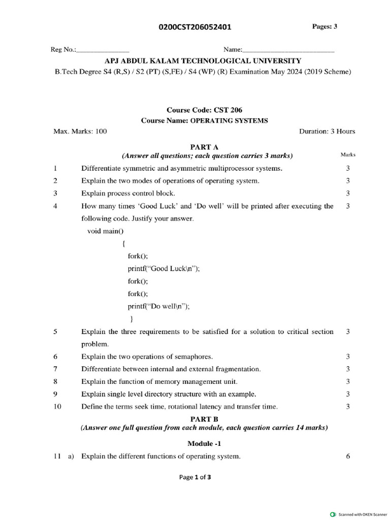 OS MAY 2024 Qn | PDF