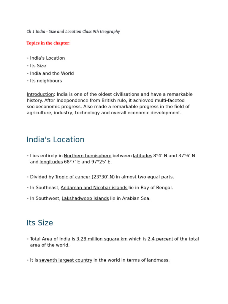 CBSE 9th Geography Notes 25 | PDF | Monsoon | Tropical Cyclones
