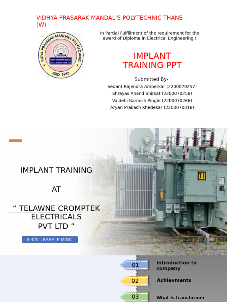 Implant Training | PDF | Transformer | Electricity