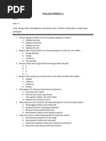 Soal Dan Jawaban OSN SD 2025 | PDF