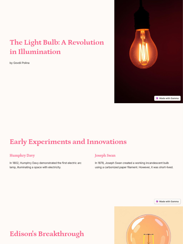 The-Light-Bulb-A-Revolution-in-Illumination | PDF