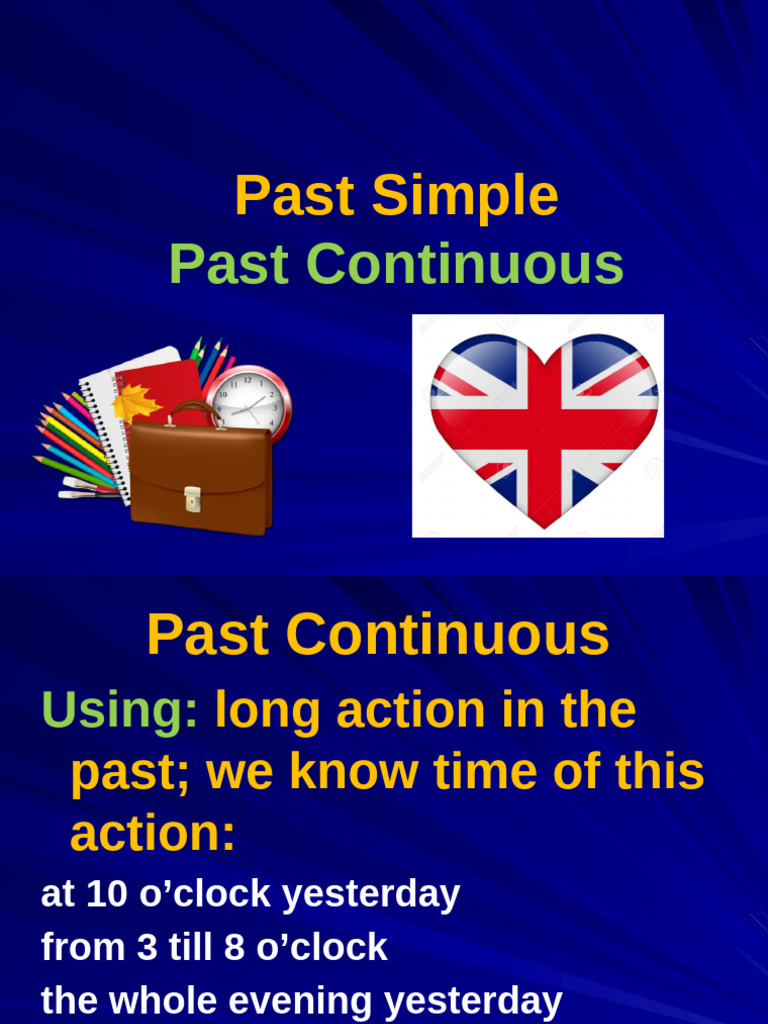 Past Simple Past Continuous 2 | PDF