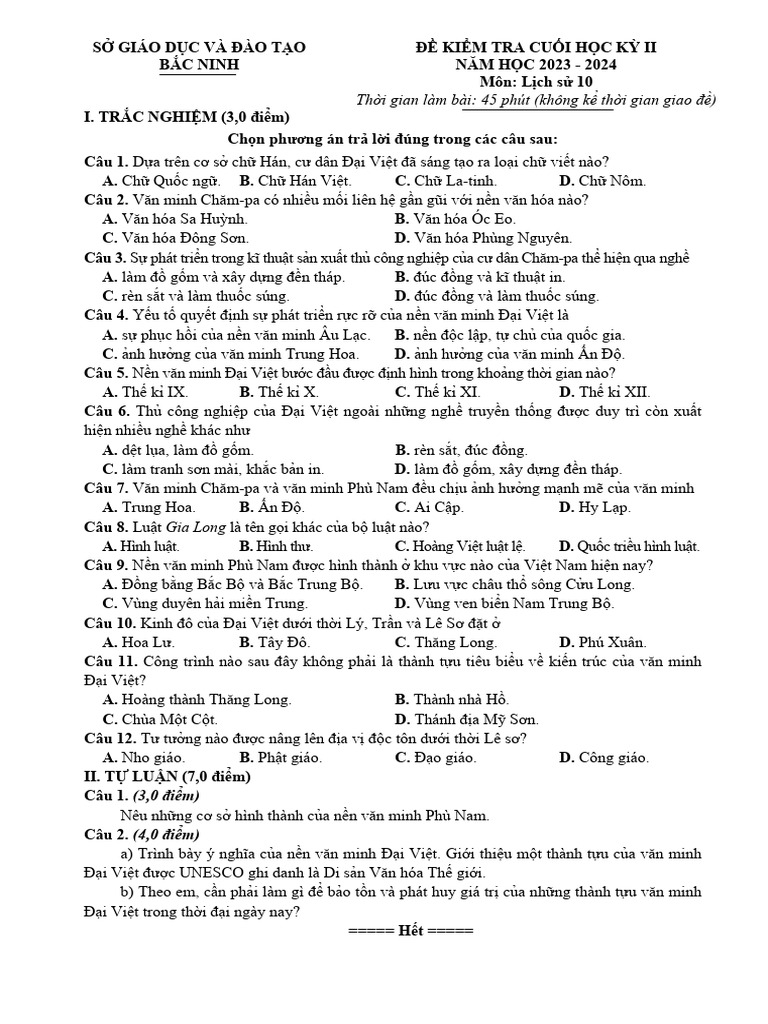de-kiem-tra-cuoi-hoc-ki-2-lich-su-10-nam-2023-2024-so-gddt-bac-ninh | PDF