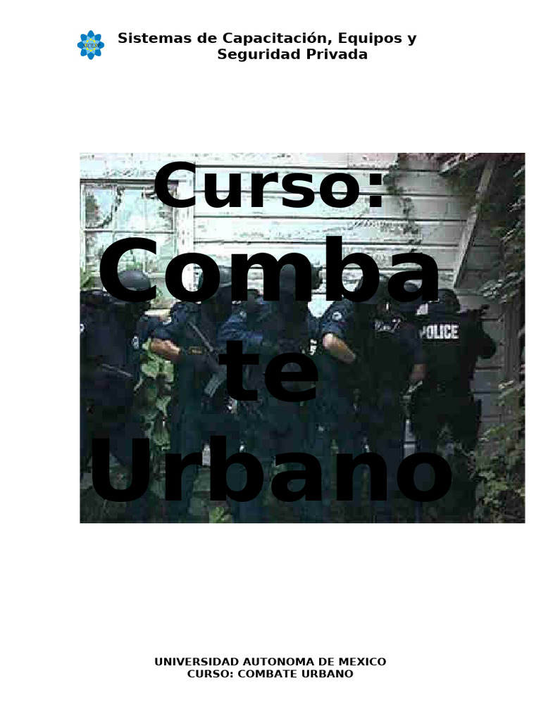 Capacitación en Combate Urbano Policial | PDF | Contracción muscular ...