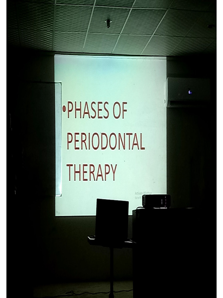 Phase of Periodontal Therapy | PDF