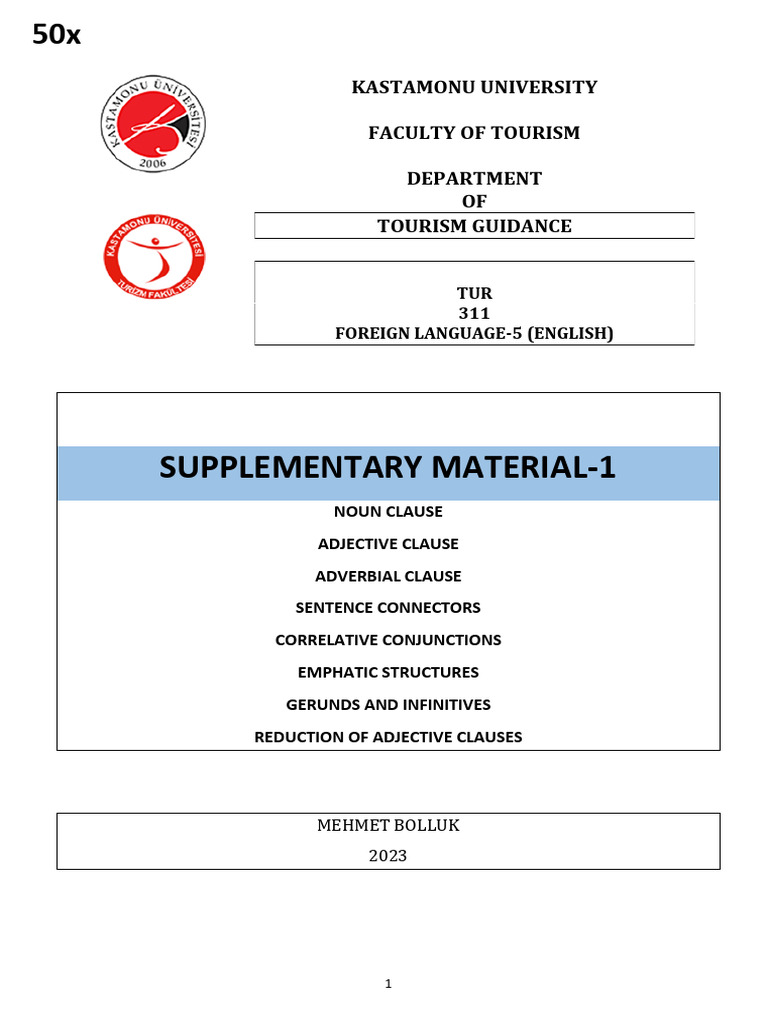 Turi̇zm Fakültesi̇-Course Pack-1 (Tur311) | PDF | Phoenicia | English ...