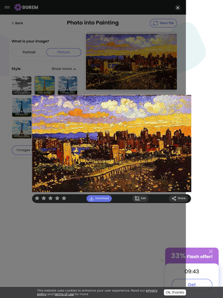 Turn Photo Into Painting With AI - BgRem | PDF