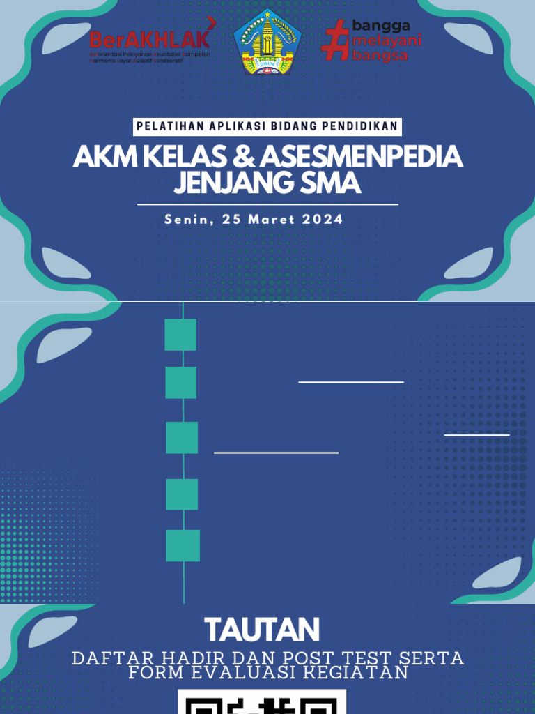 Paparan Disdikpora Penutupan Akm Sma 2024 | PDF