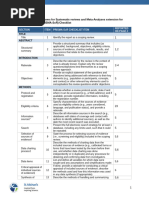 PRISMA-ScR Fillable Checklist | PDF | Systematic Review | Research Methods