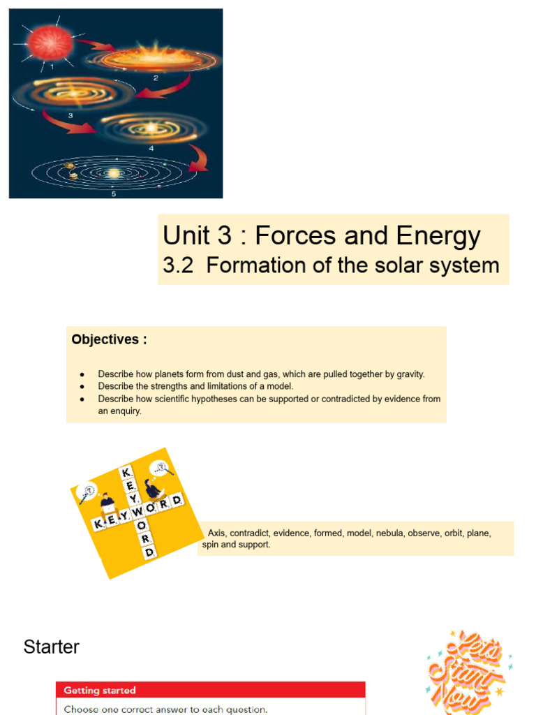 Formation of The Solar System | PDF