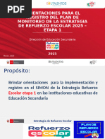 Ficha de Monitoreo Al Refuerzo Escolar | PDF | Aprendizaje