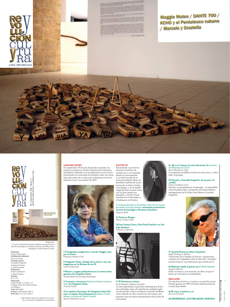 RyC 1-2021 | PDF | Ensayos | Cuba