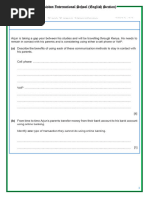 IGCSE ICT Past Papers Nov 2023 | PDF