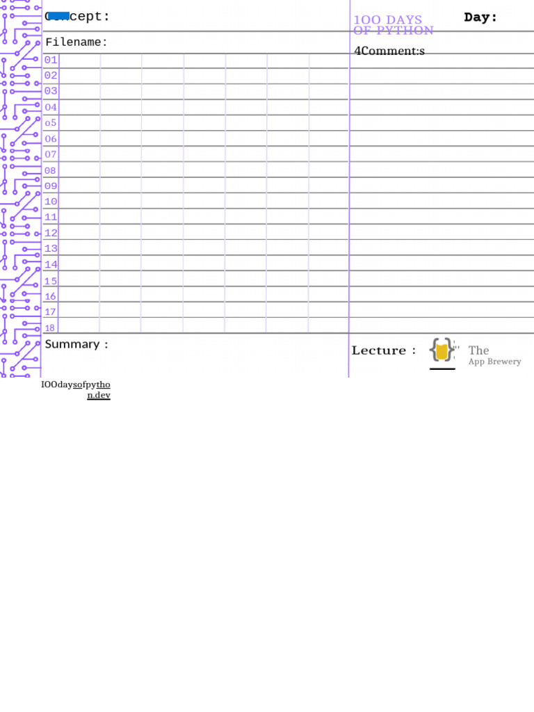 003 Coding-Notebook-Sheets-to-Print | PDF