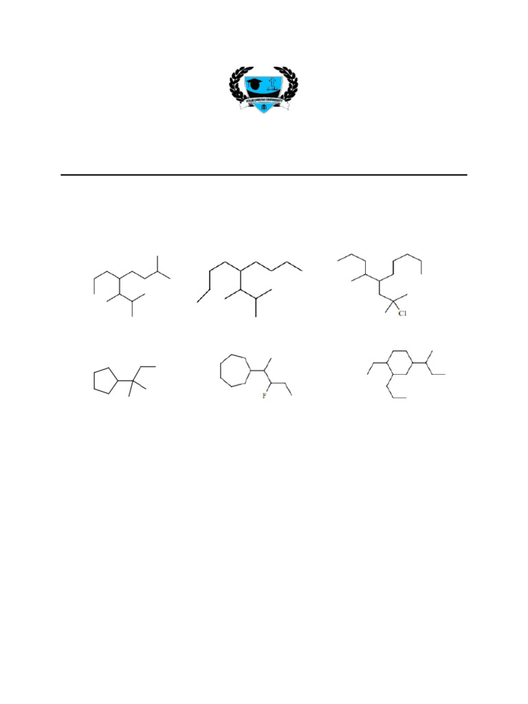 Organic Chemistry Tutorial Sheet | PDF