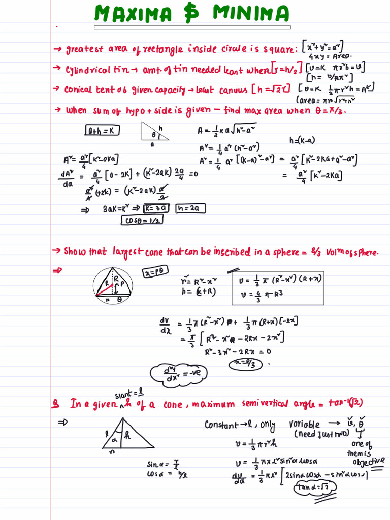 MAxima $ Minima | PDF