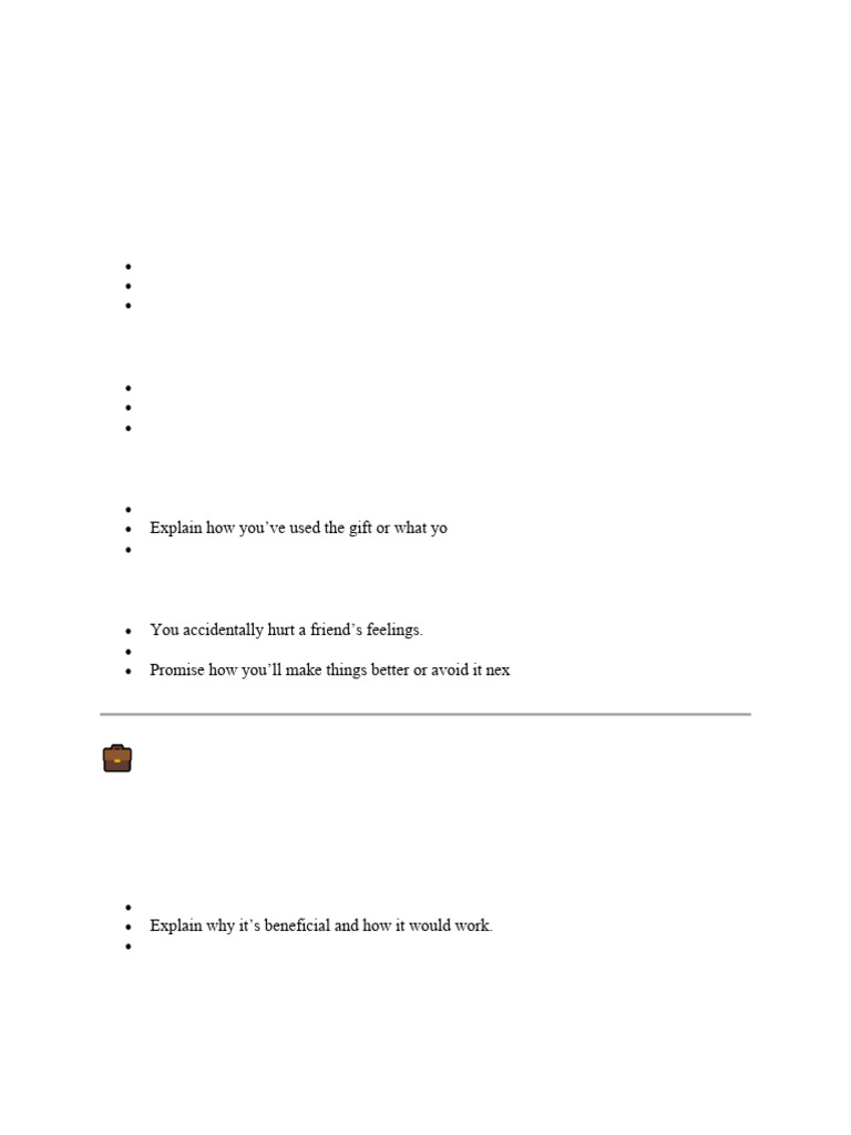 Informal Letter Topics | PDF