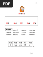 Letra M Cuadernillo | PDF