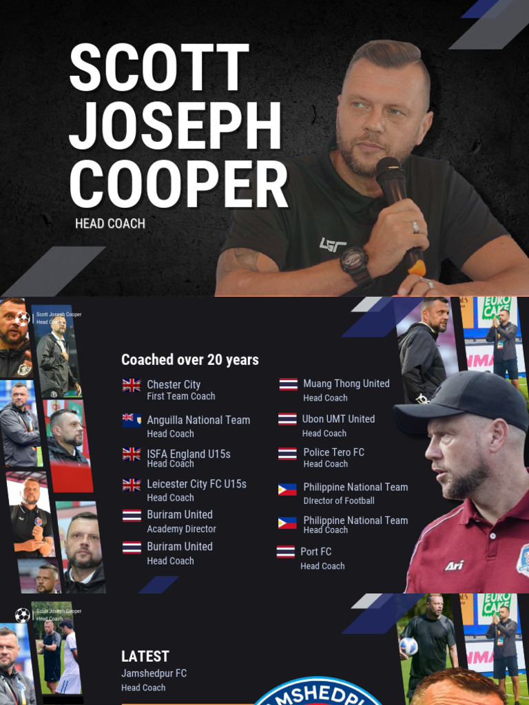 Scott Cooper - 2024 Profile - Compressed 2 | PDF | Association Football ...