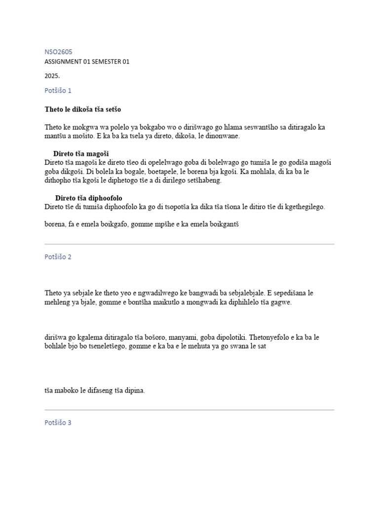 Nso2605 Ass1 | PDF