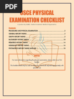 OSCE Checklist Gynaecological History Taking | PDF | Menstruation ...