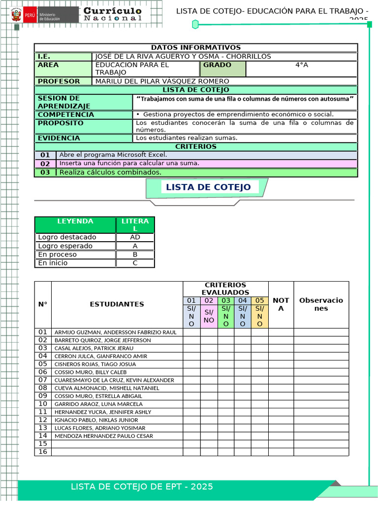 4° LC Act 5 Ept | PDF