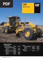 Cat 12H Motor Grader: Standard Type | PDF | Transmission (Mechanics) | Axle