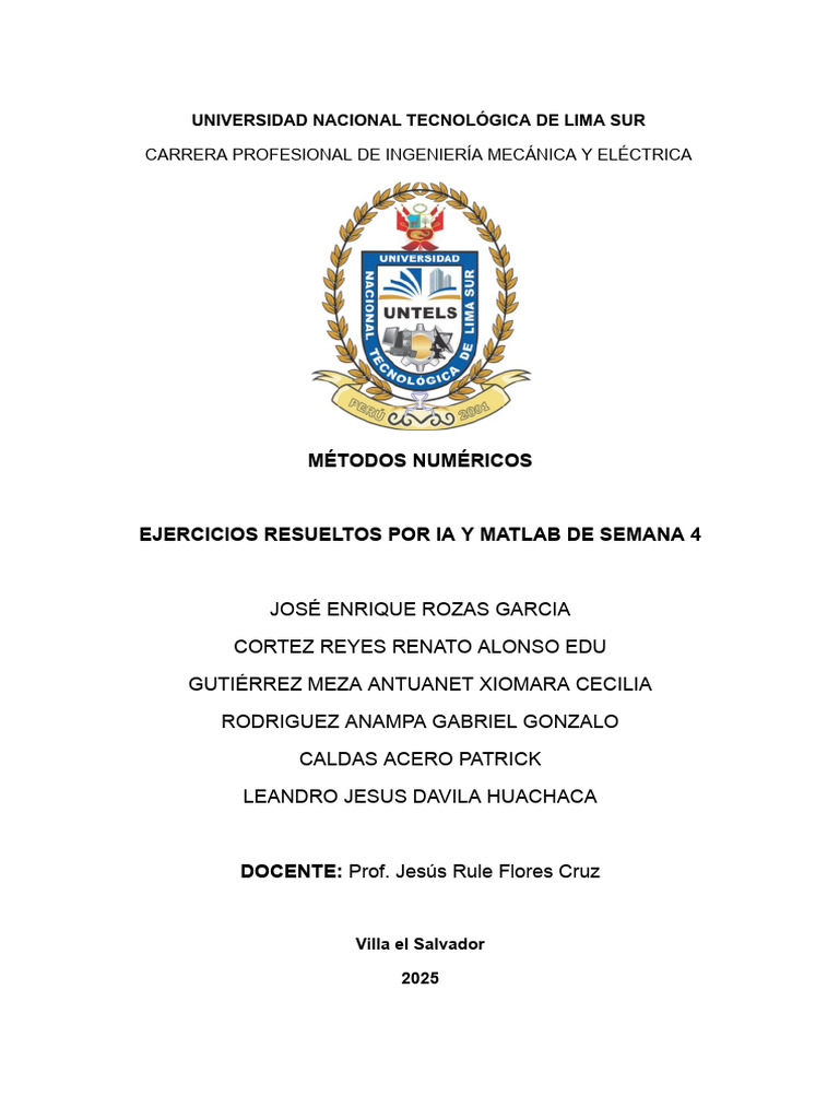 SEMANA 4 IA Y MATLAB | PDF