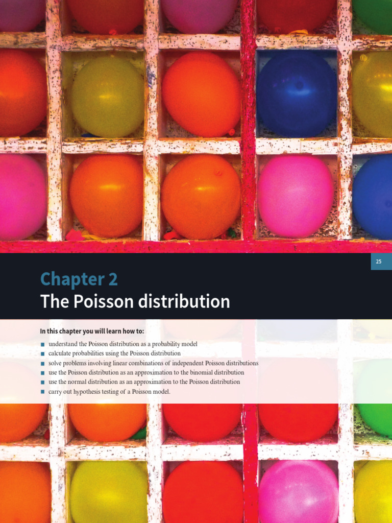 2.2 The Poisson Distribution | PDF | Probability Distribution | Poisson ...