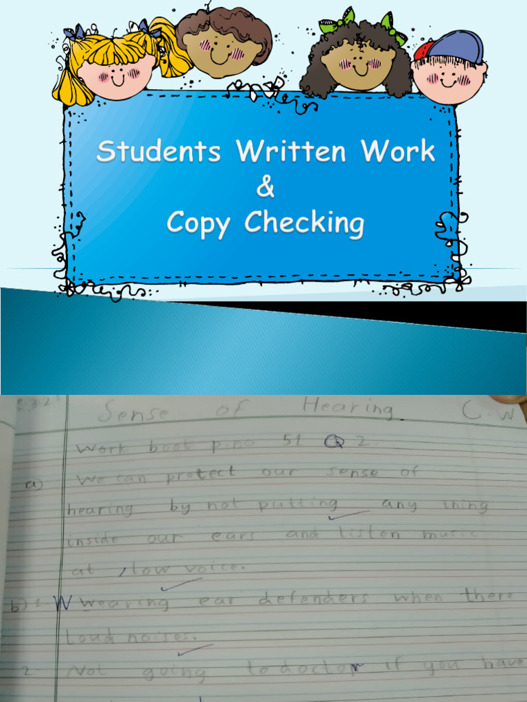 Student Copy Checking Guidelines | PDF