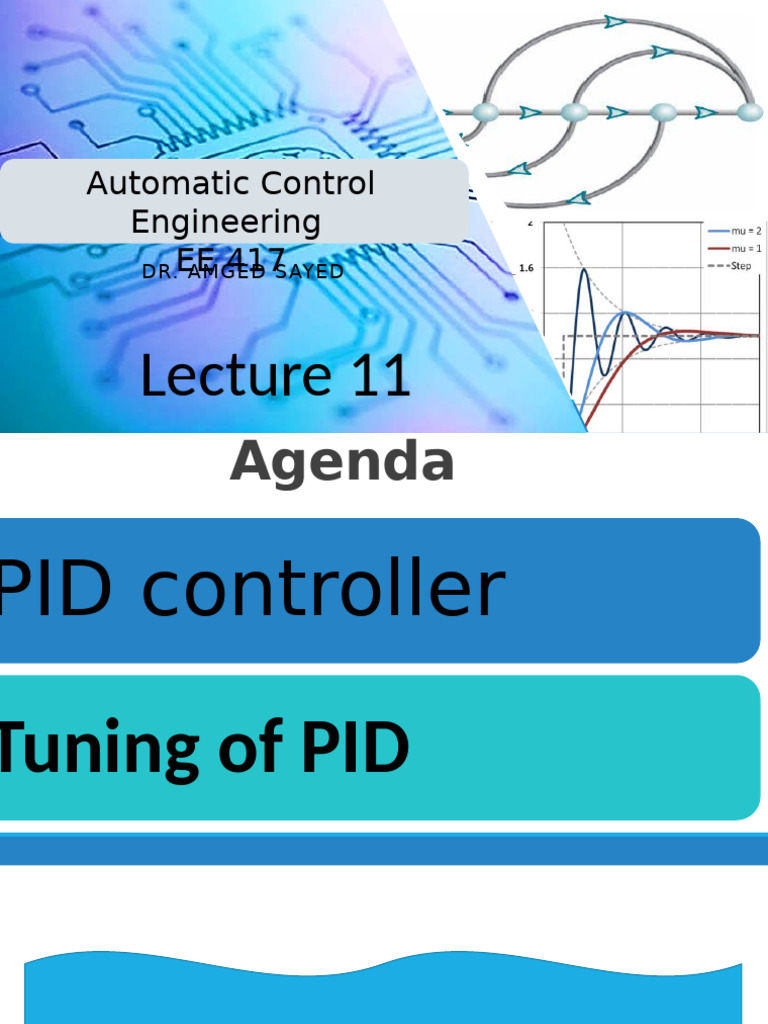 Lecture11 PID Controller | PDF | Control Theory | Mechanical Engineering